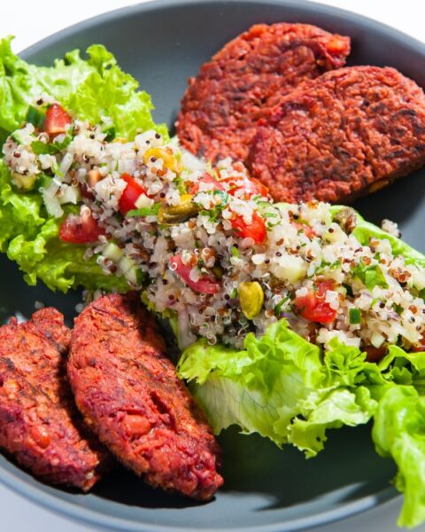 Carrot, Beetroot and Bean Fritters - The Verve Clinic